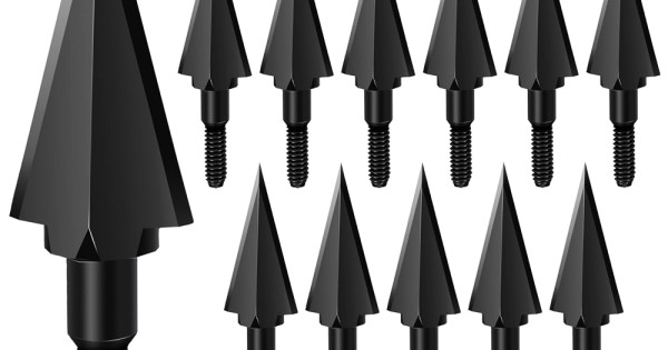 Traditional Broadheads, 100/125/150Grains 12PK Traditional Hunting ...